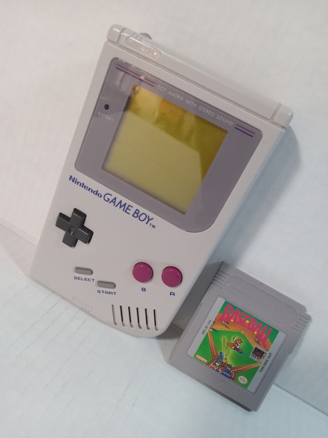 Vintage 1989 Nintendo Game Boy Model No. DMG 01 Tested Working Unique ...