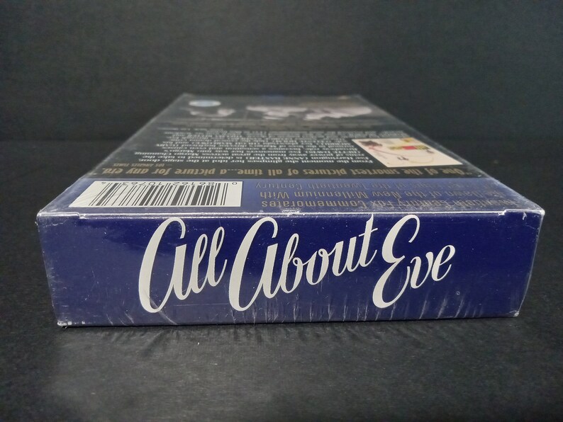 1950 All About Eve Sealed VHS Movies, Bette Davis, Anne Baxter, George ...