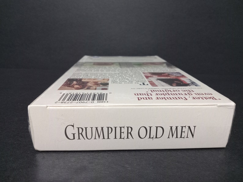 1995 Grumpier Old Men Sealed VHS Movie, Jack Lemmon, Sophia Loren, Walter Matthau, Ann-margret ...