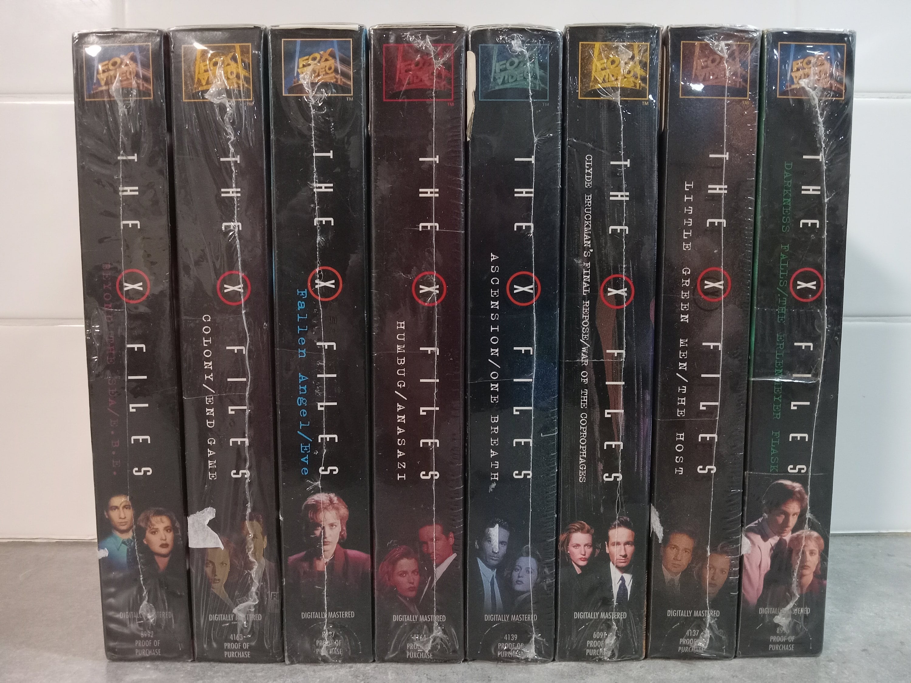 The X-files Sealed VHS Movies VHS Movie Collector Unique Gift Idea Used ...