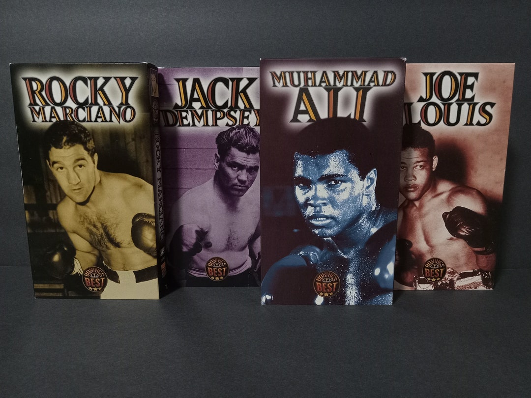 1990 Boxing's Best the Champions Collection VHS Boxset Joe Louis ...