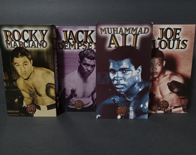 1990 Boxing's Best the Champions Collection VHS Boxset Joe Louis ...