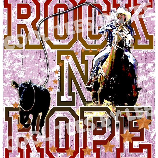 Calf Roping - Etsy