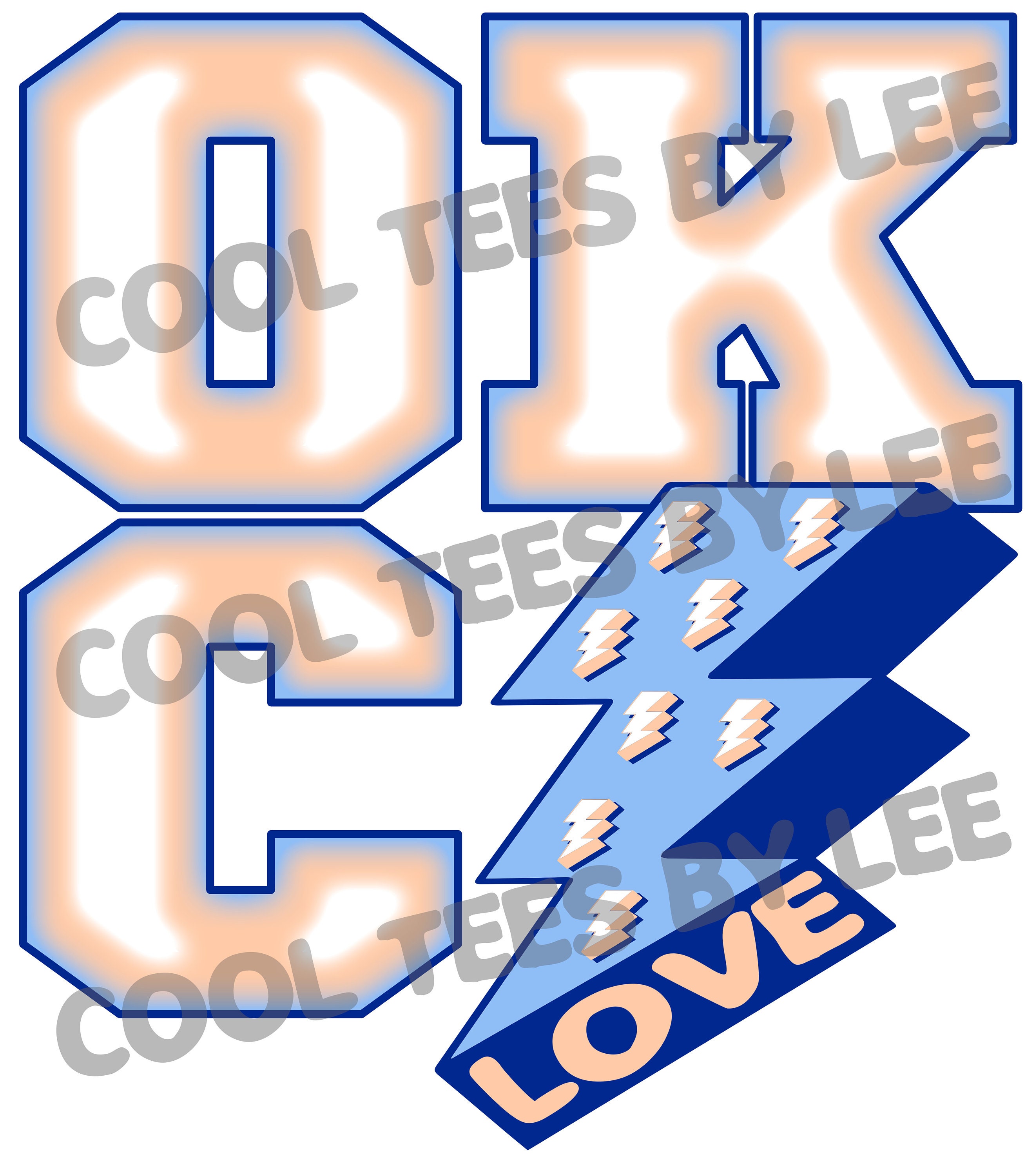 OKC Bolt Oklahoma City Digital PNG File, DTF, Dtg, Sublimation, Graphic Tee Design for Tee ...