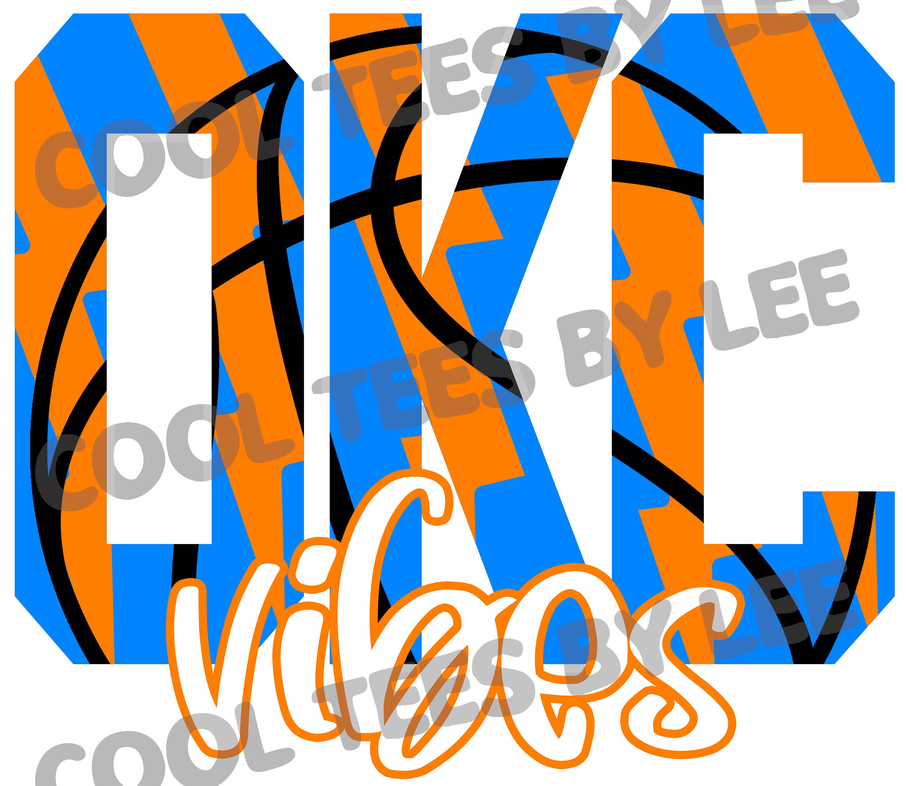 OKC Vibes Oklahoma City Digital PNG File, DTF, Dtg, Sublimation ...