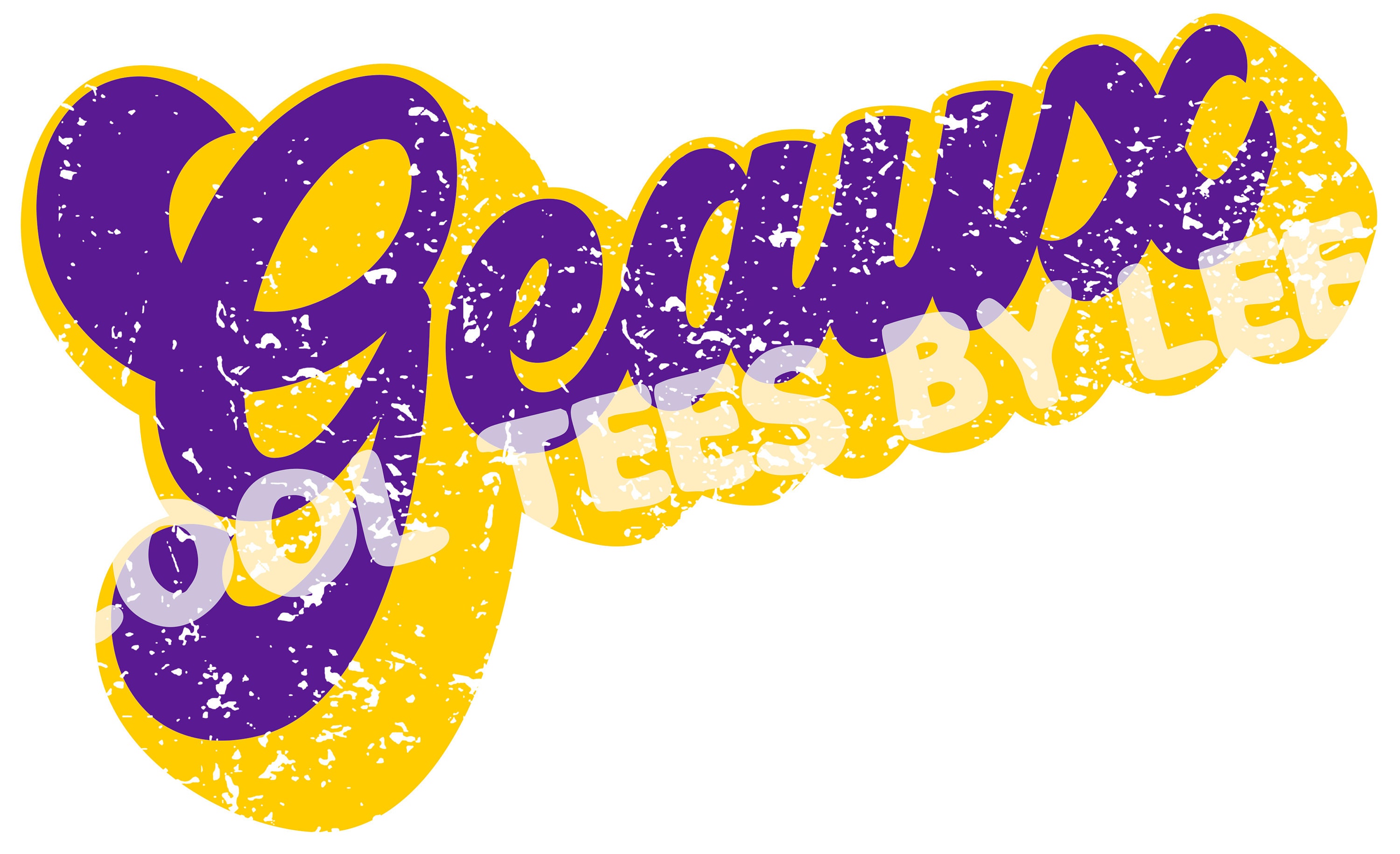 Geaux Groovy Purple Gold Digital PNG File, DTF, DTG, Sublimation ...
