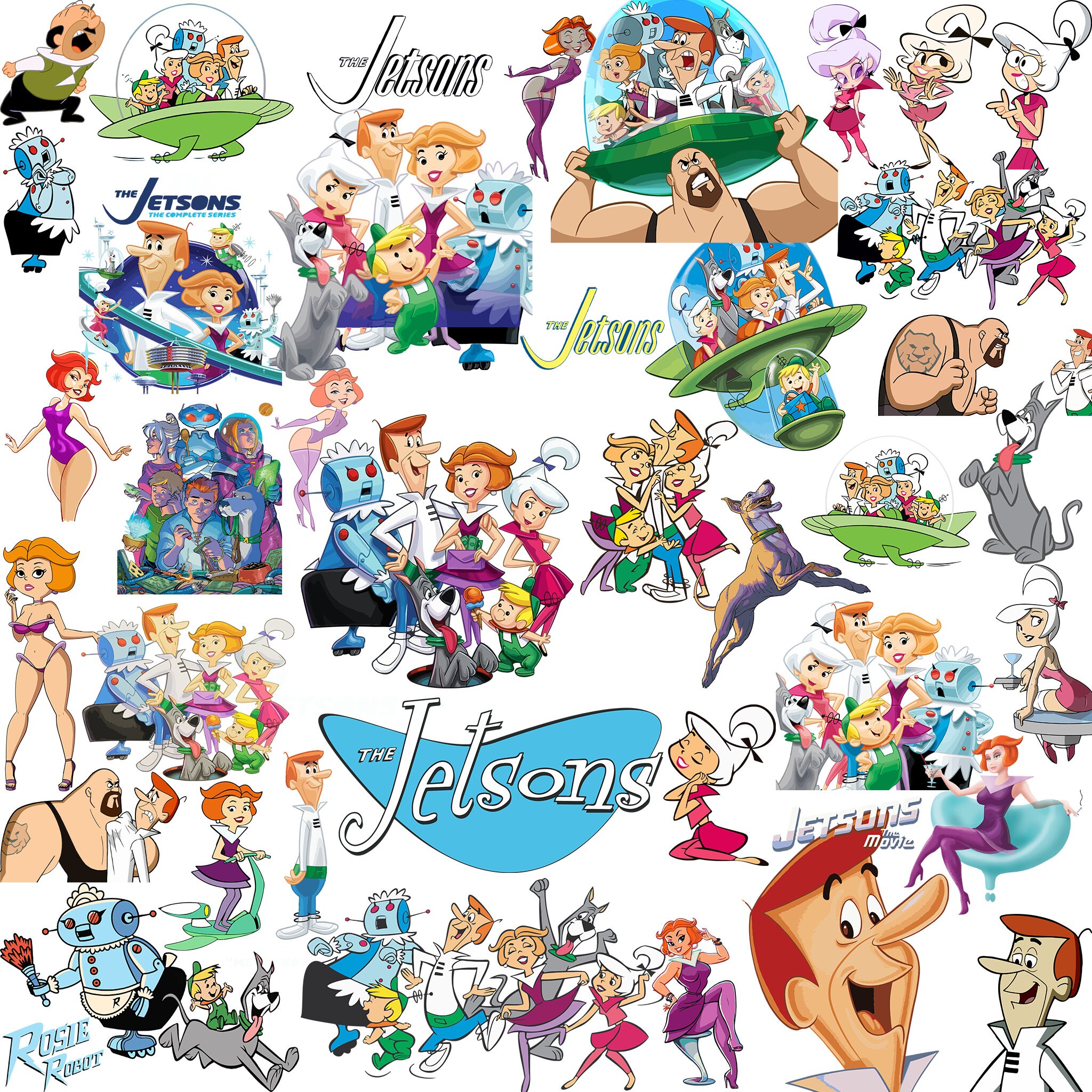 Jetson Svg Digital File Download Only Cricut Vector - Etsy