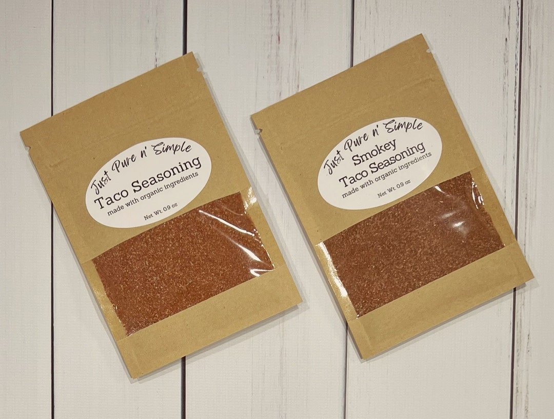 Organic Taco Seasoning, Mexican Spices, Taco Blend Made With Organic ...