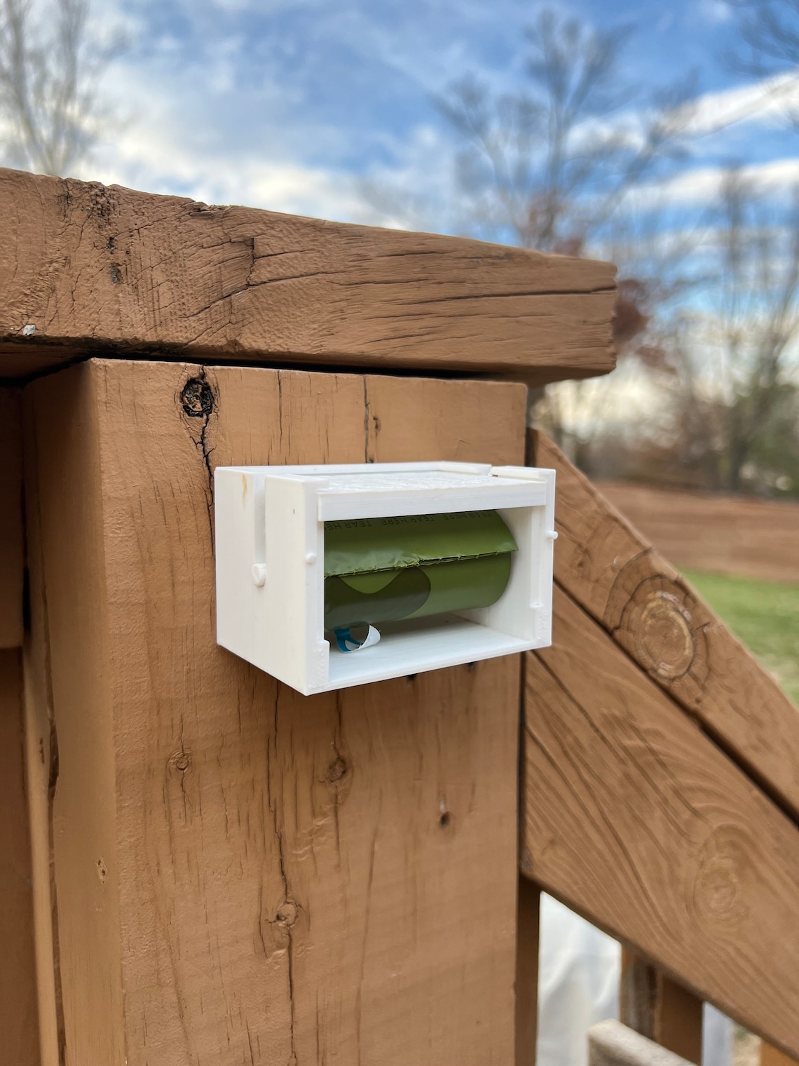 The Bag Wag’n (A Wall Mounted Poop Bag Dispenser) - Etsy