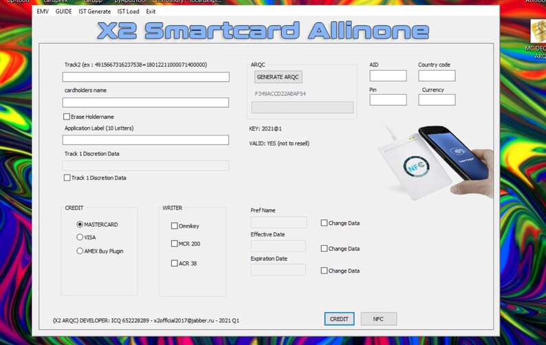 EMV X2.5 2023 Emv Foundry Emv Reader Jcop English Atr - Etsy UK