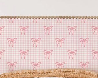pink bow wall border