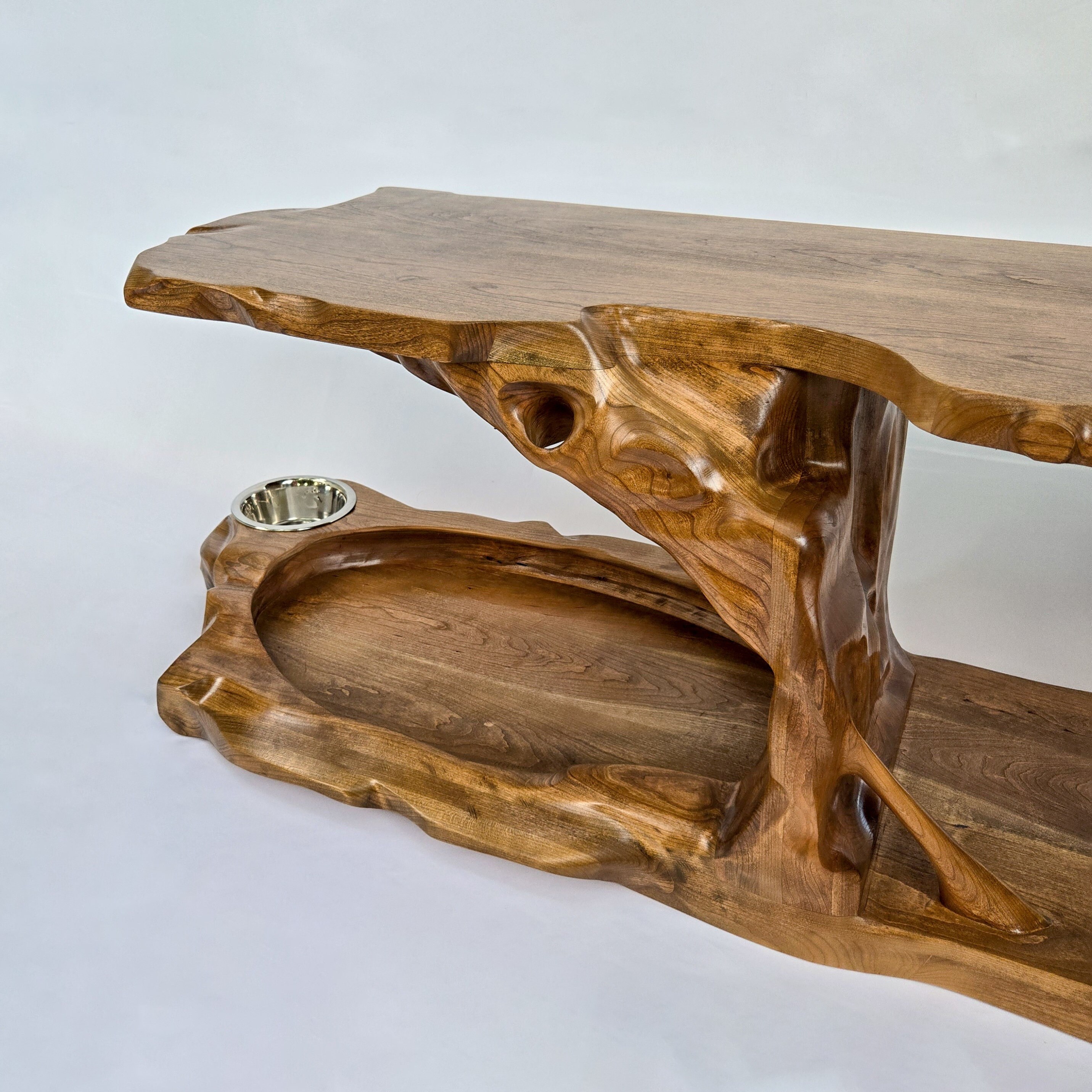 Pet-space Coffee Table, Pet Bed Coffee Table, Wooden Side Table, Living ...