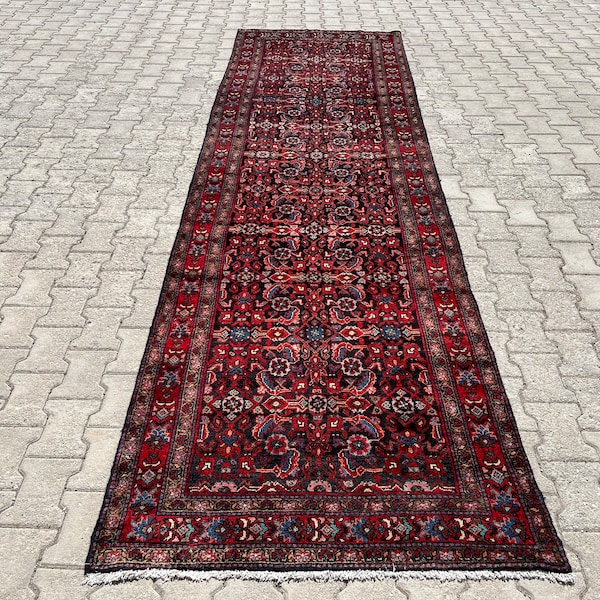 Vintage Persian Runner Rug - Etsy