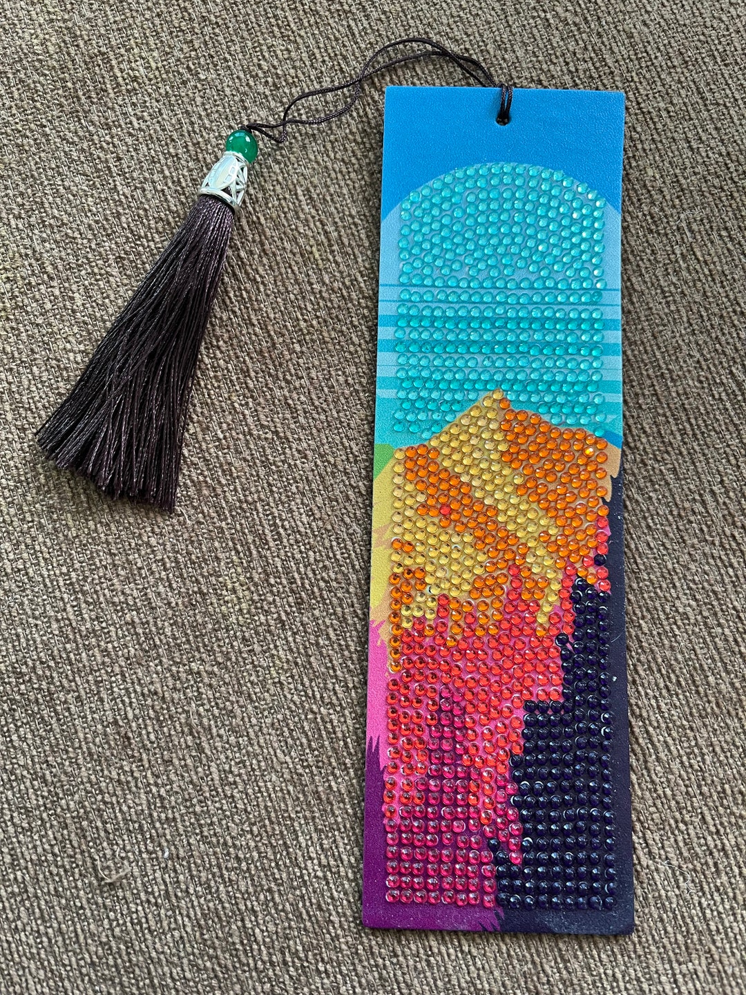 Diamond Painting Bookmark With Tassel. - Etsy