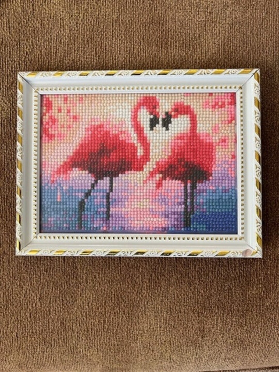Diamond Painting of Flamingos - Etsy