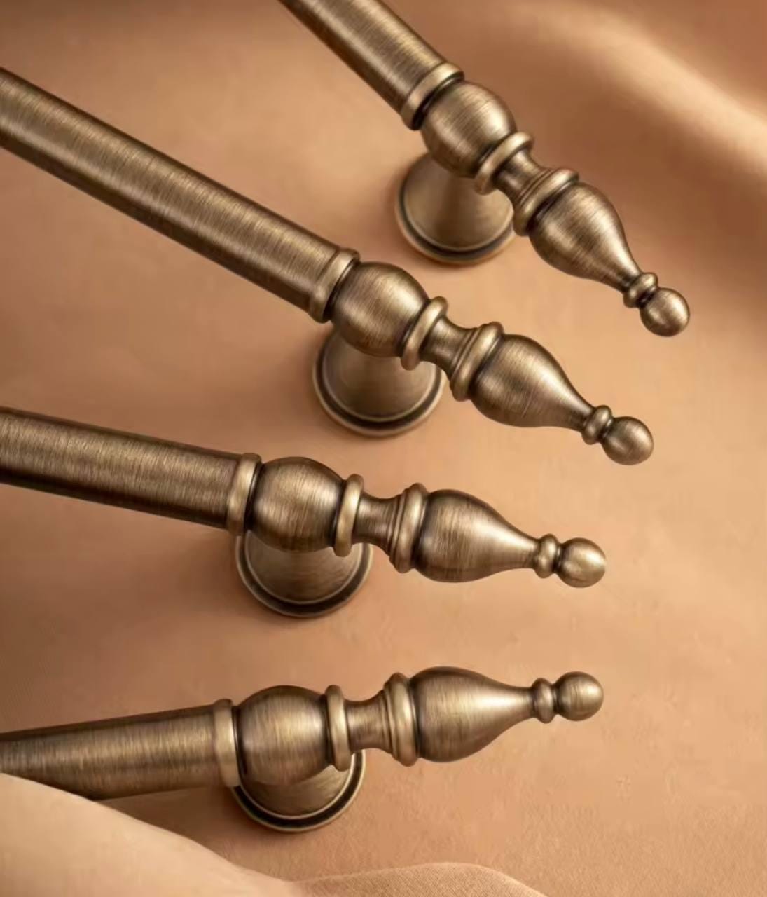 Bronze Modern Metal Door Handles Large Metal Bar Pulls Knobs Modern ...
