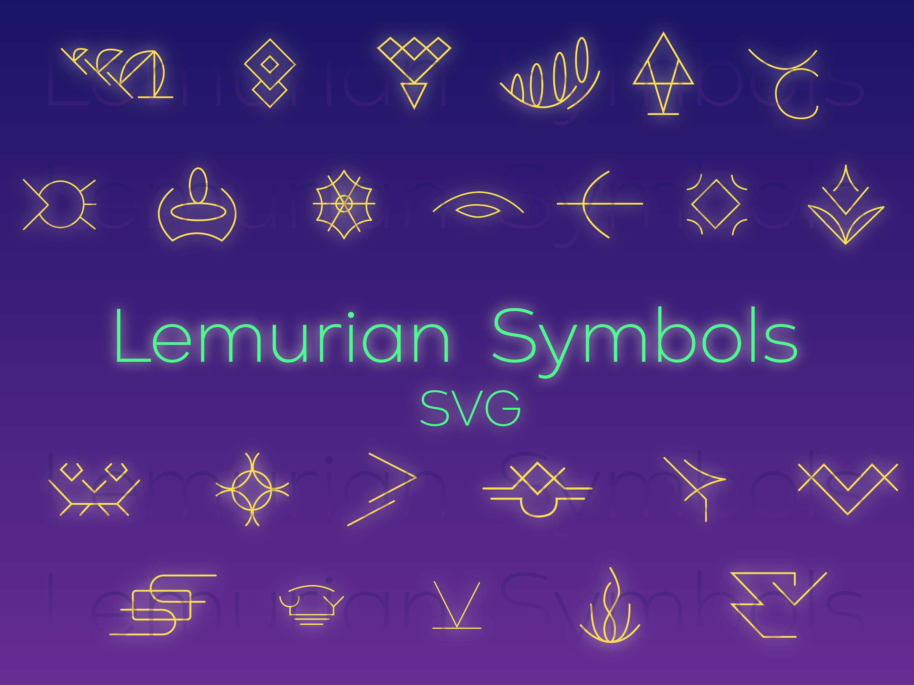 Lemurian Symbols