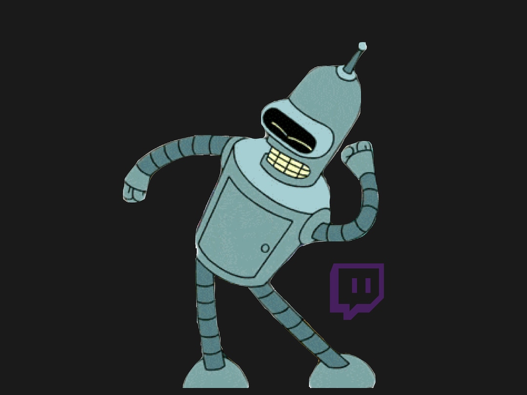 Animated Bender Dancing Emote for Twitch Discord Stream - Etsy UK