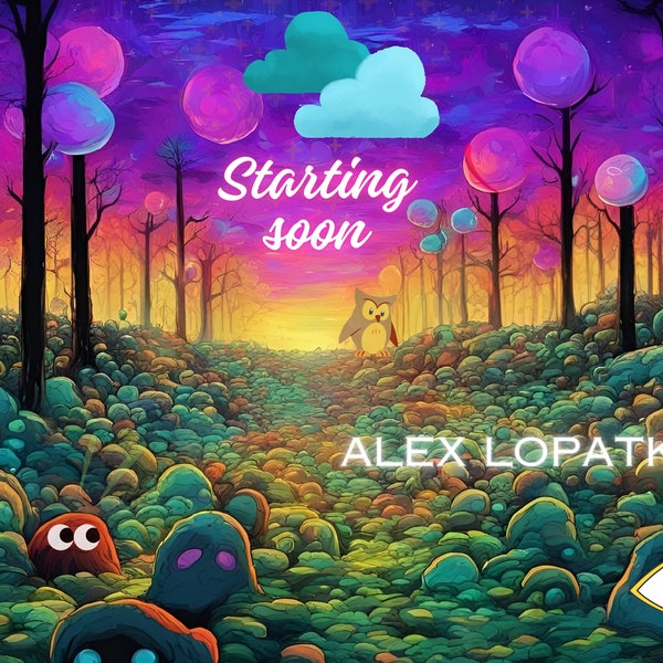 Stream Starting Soon - Etsy