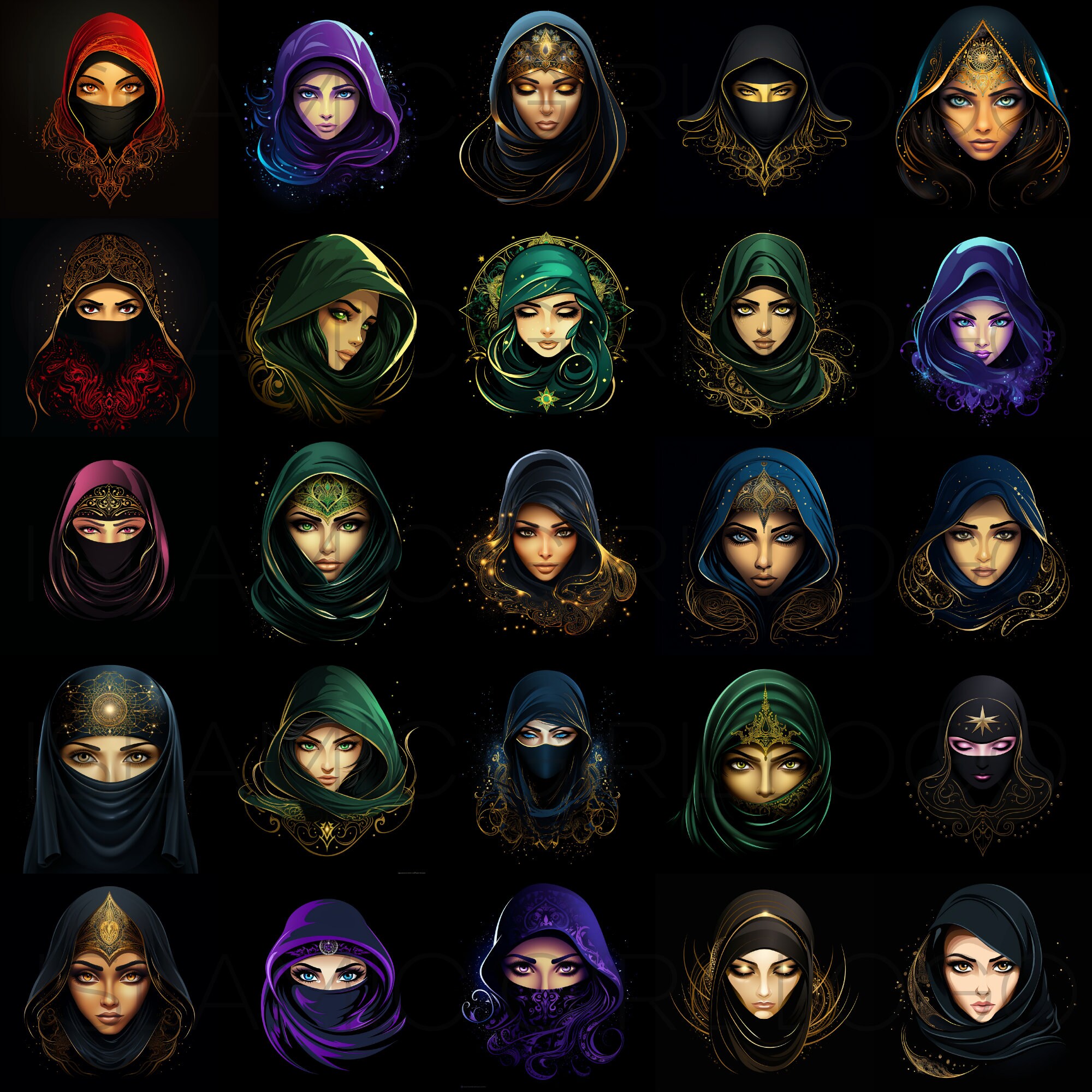 Islamic profile picture PFP Icon Logo for Twitch Discord - Etsy Portugal