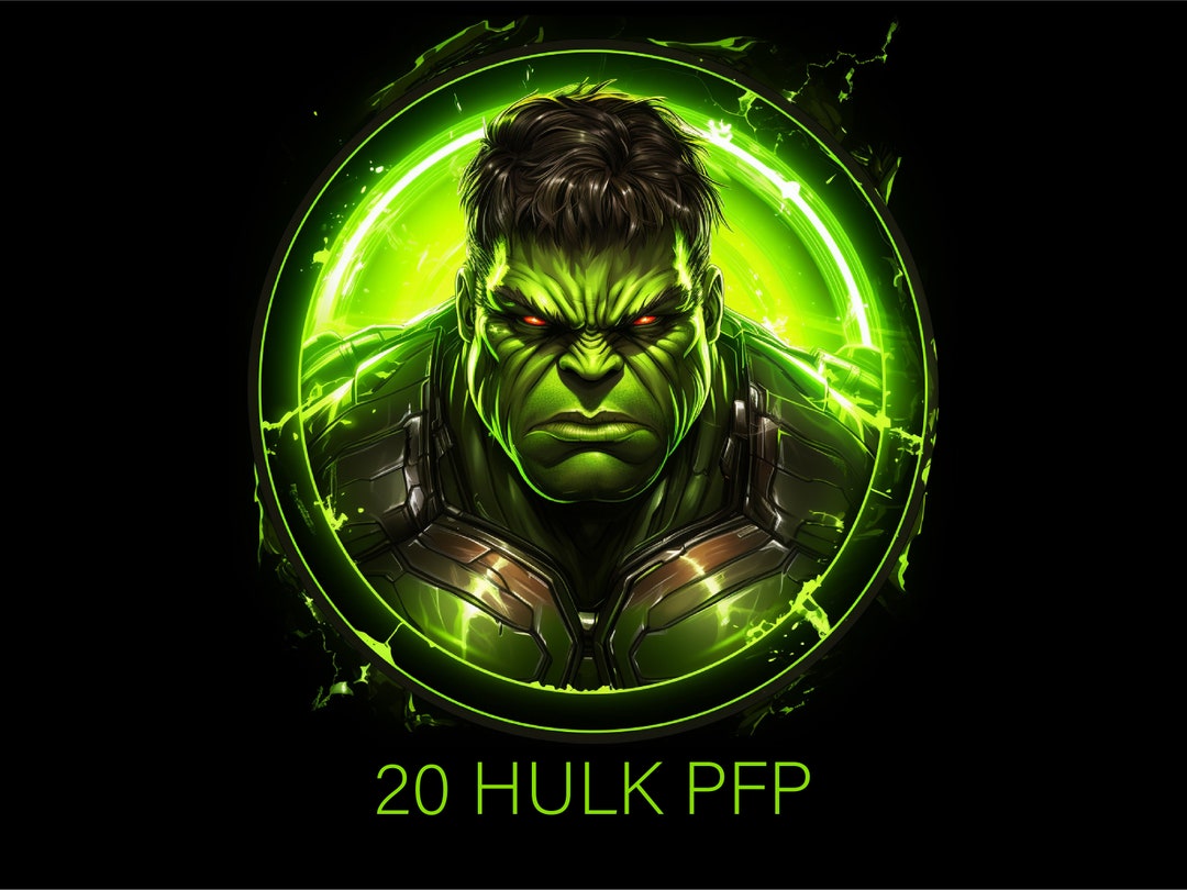 Hulk Profile Picture Avengers PFP Icon Digital Avatar for - Etsy Canada