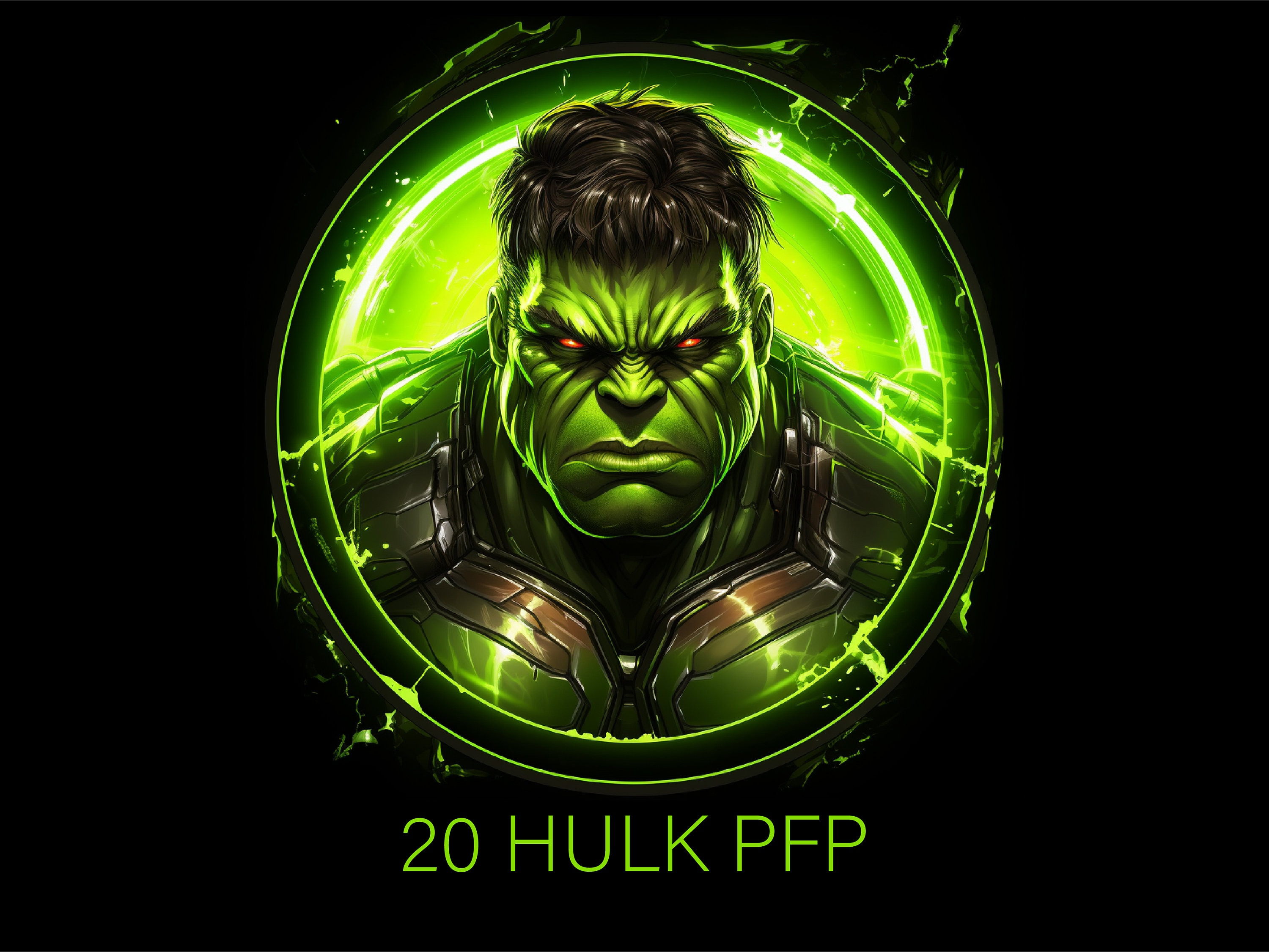 Hulk Profile Picture Avengers PFP Icon Digital Avatar for - Etsy