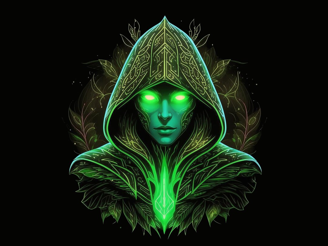 Twitch Profile Picture Emerald Elf PFP - Etsy