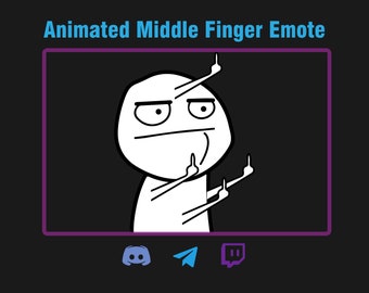Middle Finger Emotes - Etsy UK