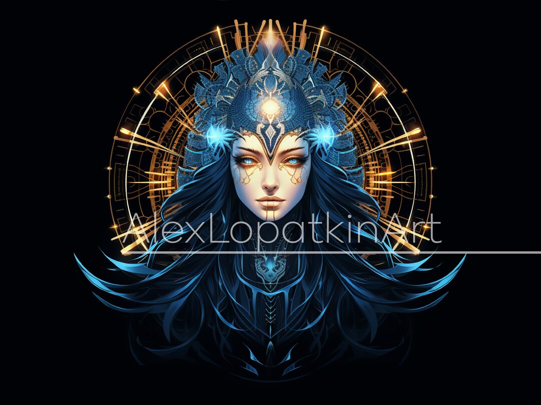 Fantasy Goddess PFP Icon Profile Picture for Social Media Digital ...