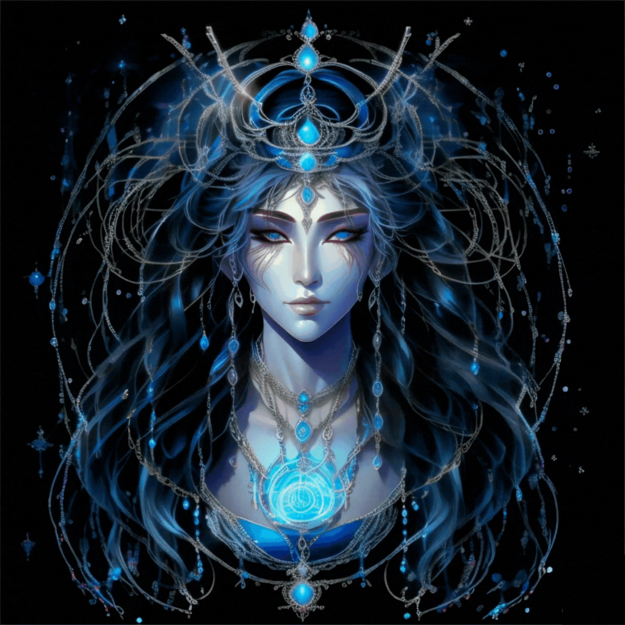 Celestial Angel Pfp Animated Profile Picture Discord Nitro Avatar Fantasy File Etsy
