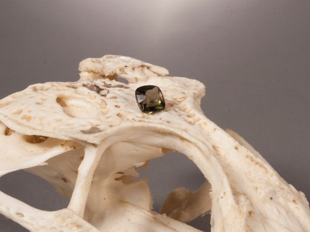 Fetid Swamp Brown-green Dravite Tourmaline Square Cushion Faceted ...