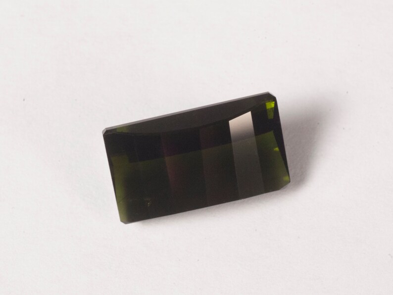 Evening Rain Forest Dark Green Tourmaline Smithsonian Bar Pixel Faceted ...