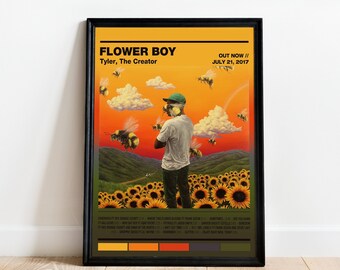 Flower Boy Album Poster - Etsy