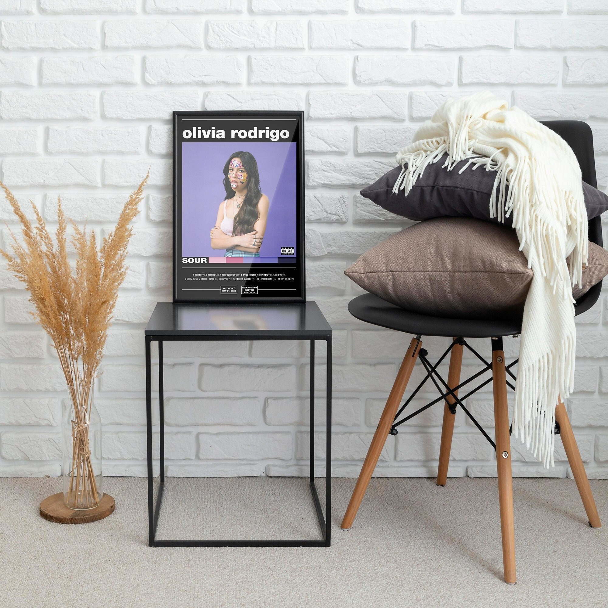 Olivia Rodrigo "Sour" Album Poster