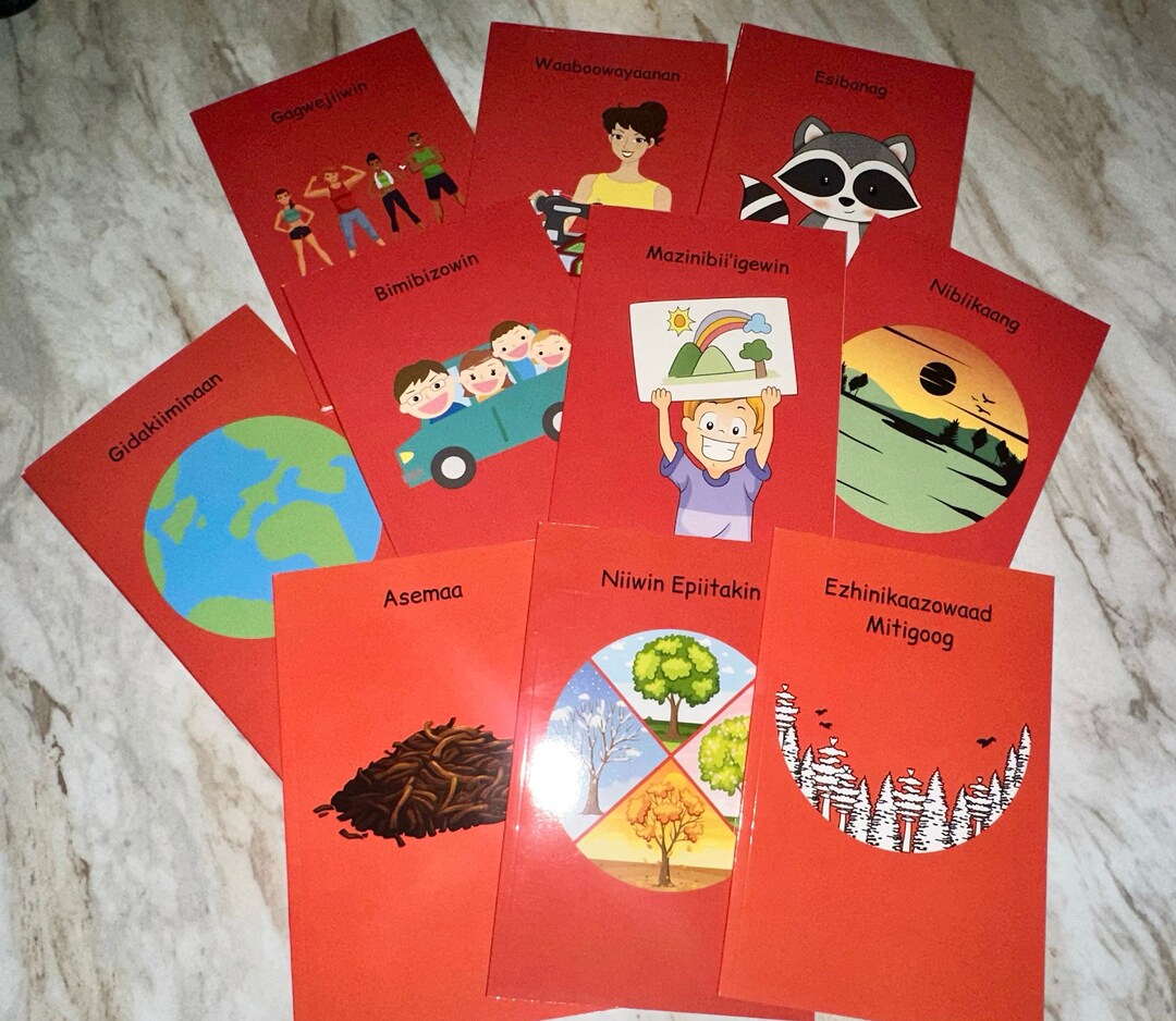 Ojibwe Anishinaabe Language Early Literacy Level 6 Leveled Reader Books ...