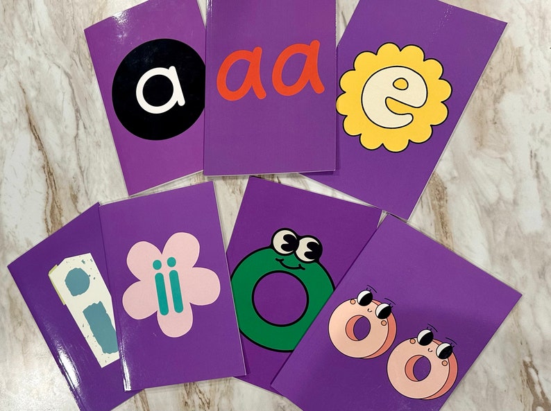 Ojibwe Anishinaabe Language Early Literacy Vowels Books - Etsy