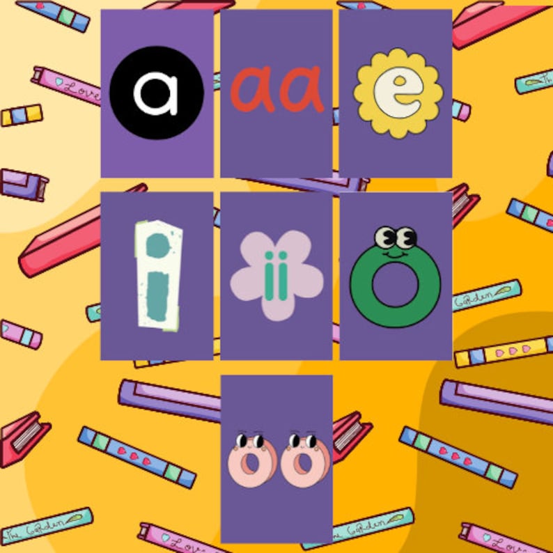 Ojibwe Anishinaabe Language Early Literacy Vowels Books - Etsy