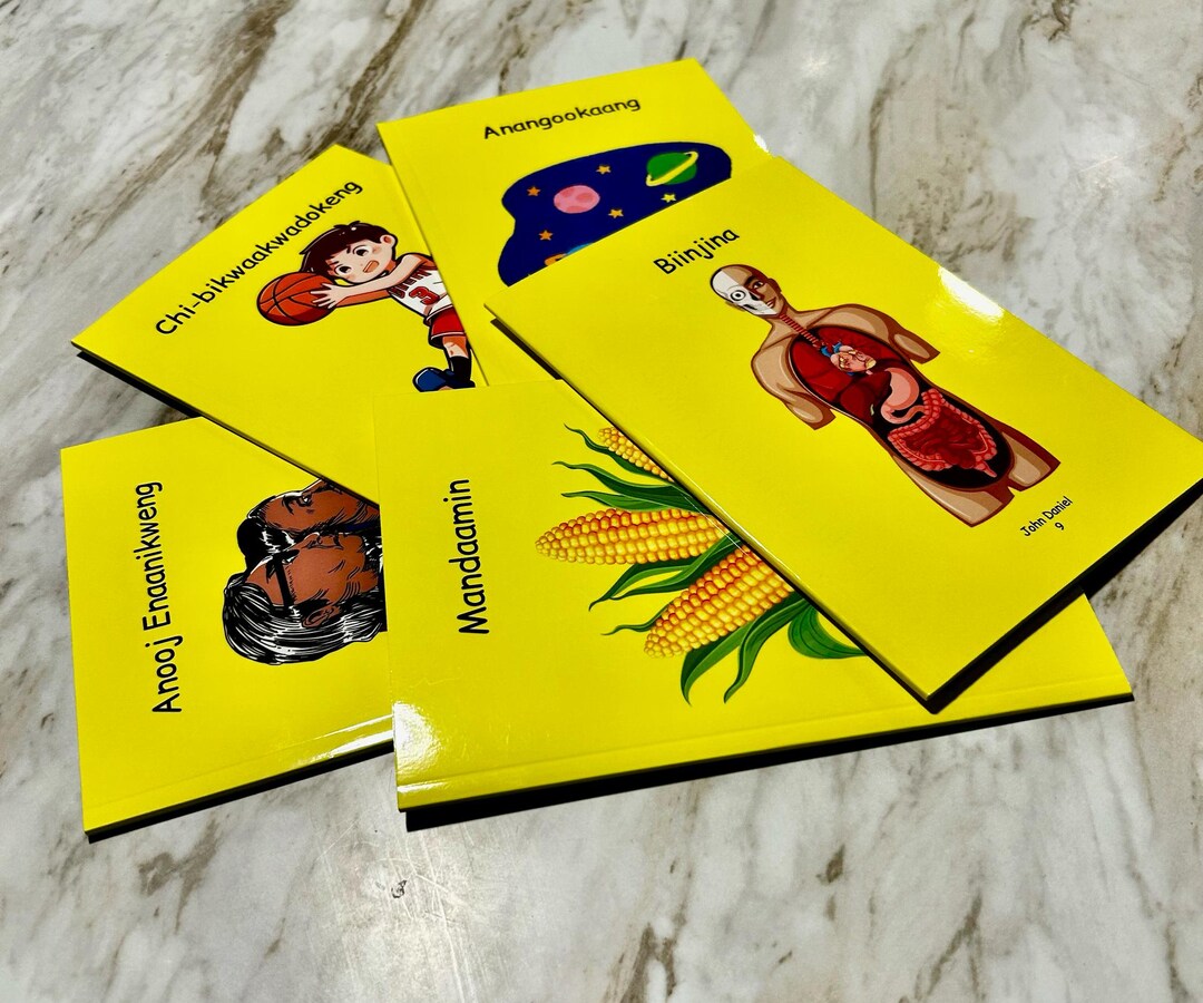 Ojibwe Anishinaabe Language Early Literacy Level 9 Leveled Reader Books ...