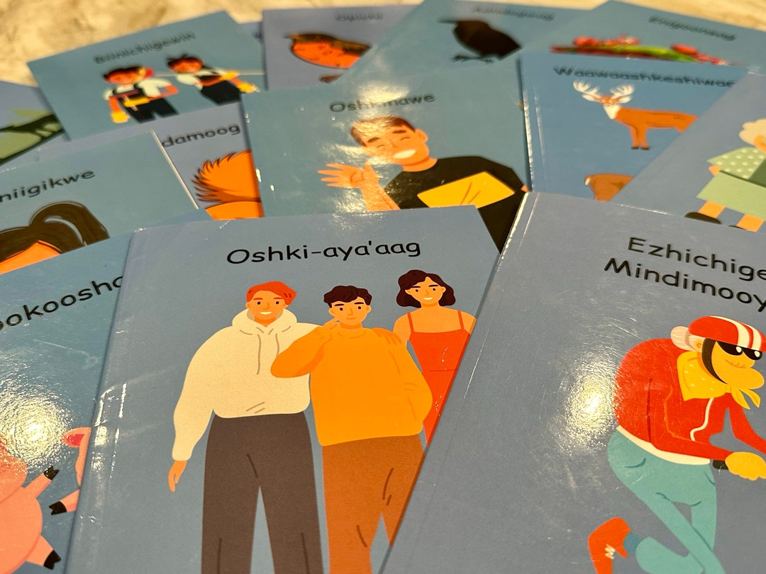 Ojibwe Anishinaabe Language Early Literacy Level 4 Leveled Reader Books ...