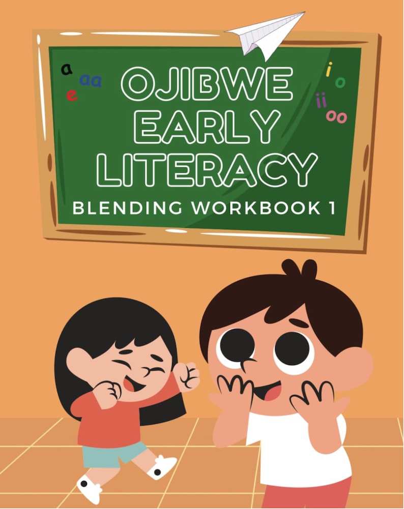 Ojibwe Early Literacy Vowel Consonant Blending Workbooks - Etsy