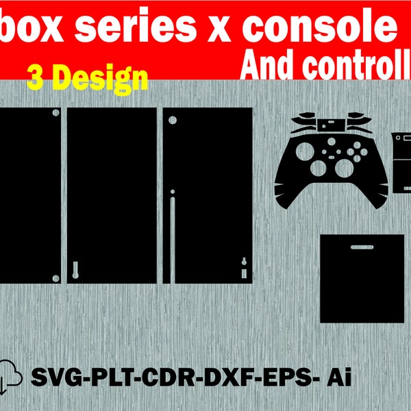 Xbox Series X Template Svg - Etsy Israel