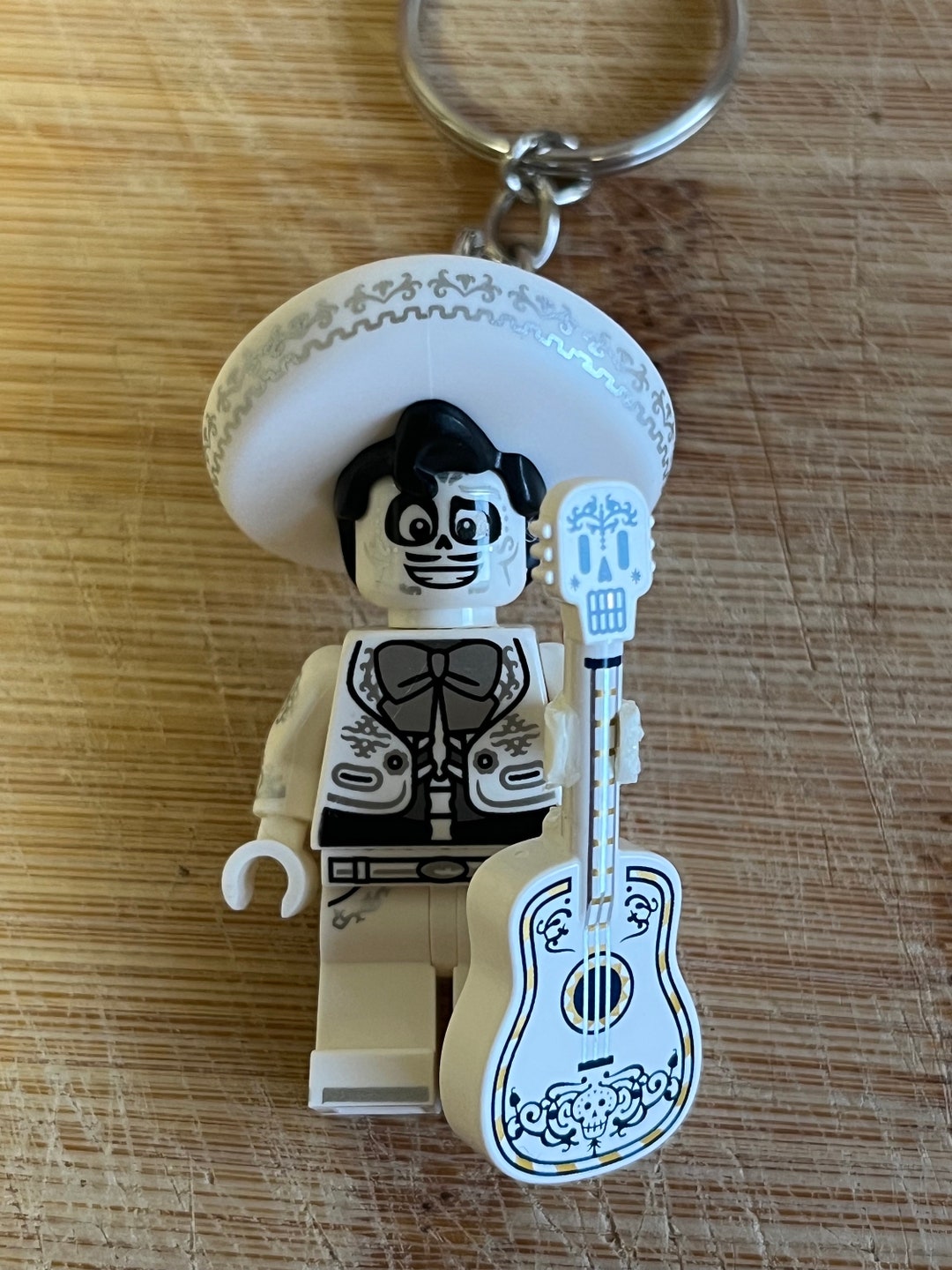Ernesto Coco Handmade Disney 100 Lego Keyring - Etsy