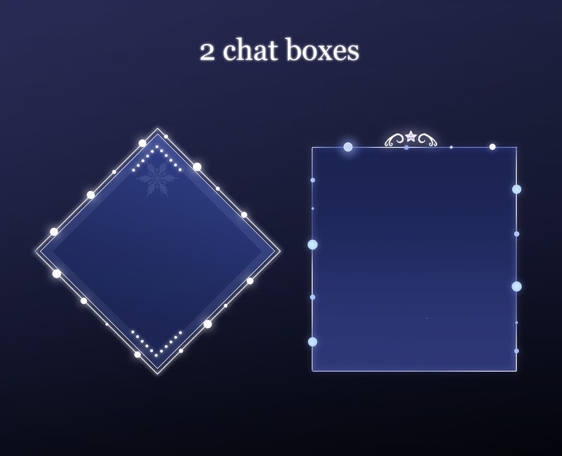 Dreamy Winter Animated Stream Overlay Package for Twitch /transition ...