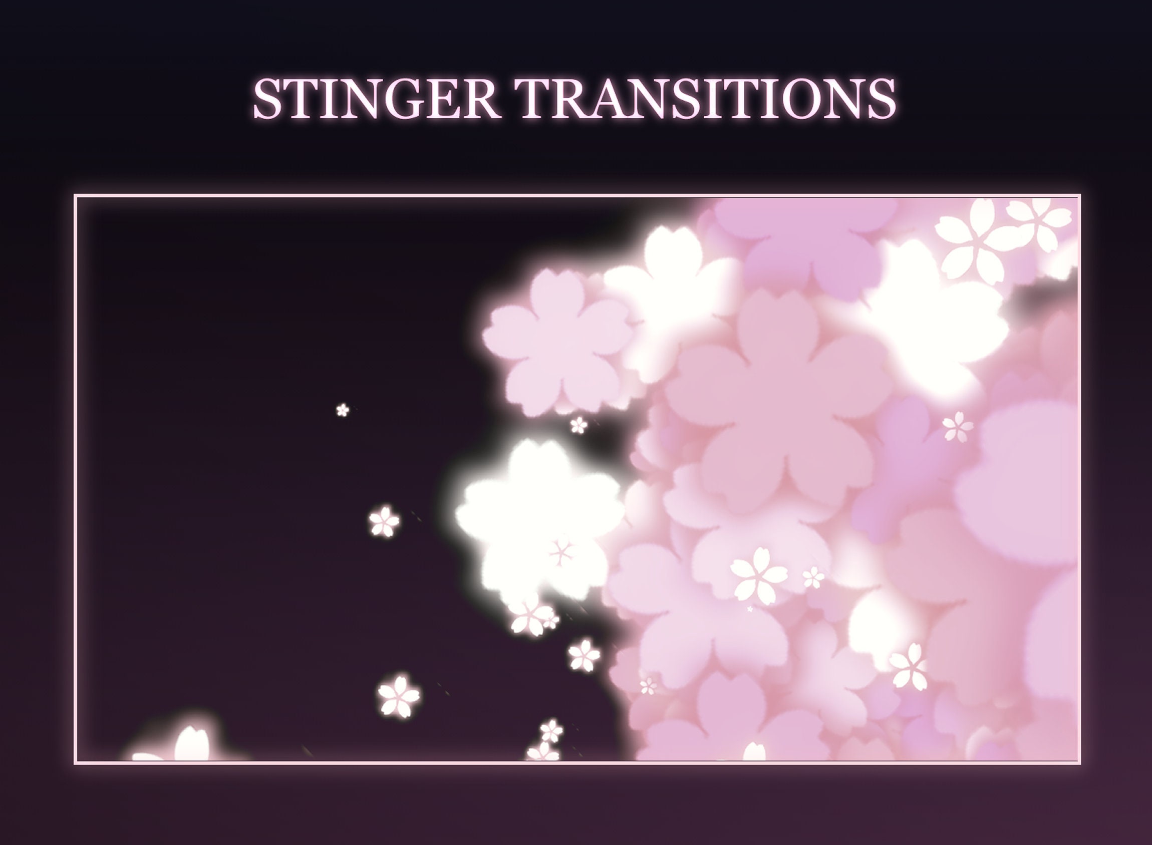 Comfy Night Vtuber Stream Pack Aesthetic Stream Package Vtuber Glowing ...