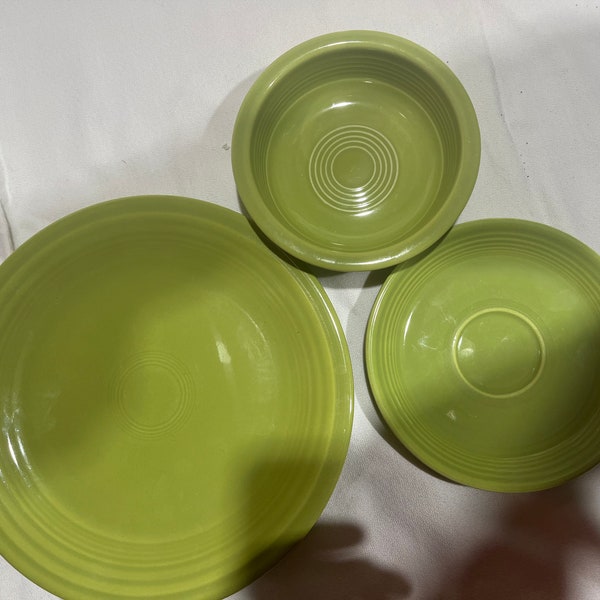 Chartreuse Fiestaware - Etsy