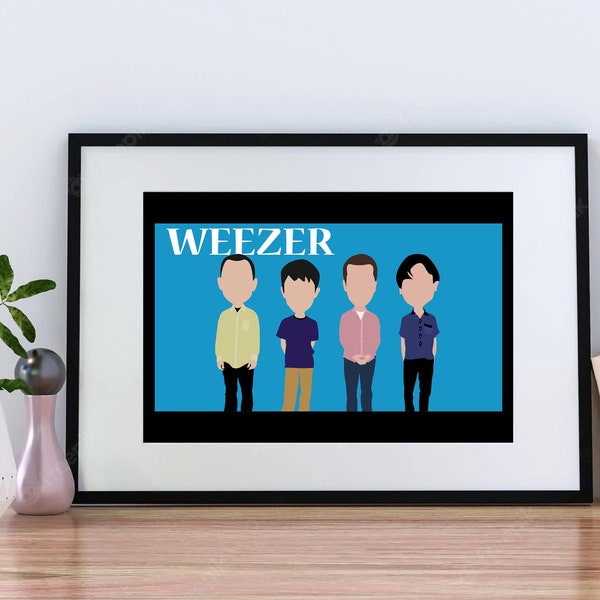 Weezer Poster - Etsy