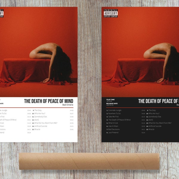 Bad Album Cover Art - Etsy