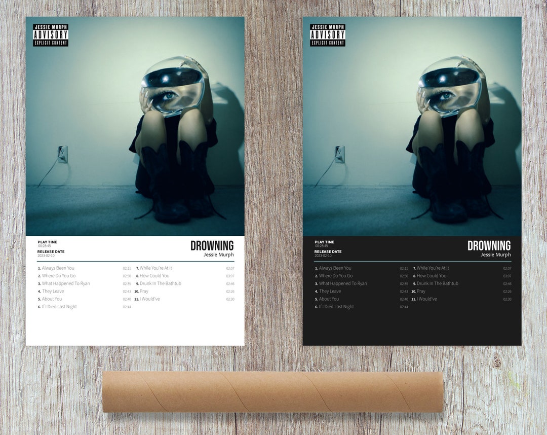 Jessie Murph Drowning Album Cover Poster for Home Wall Art - Etsy