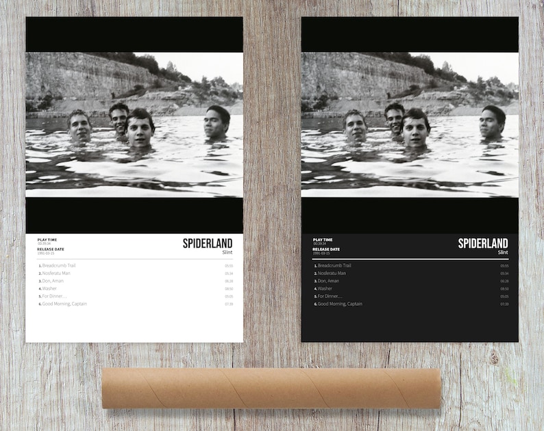 Slint Spiderland Album Cover Poster for Home Wall Art - Etsy