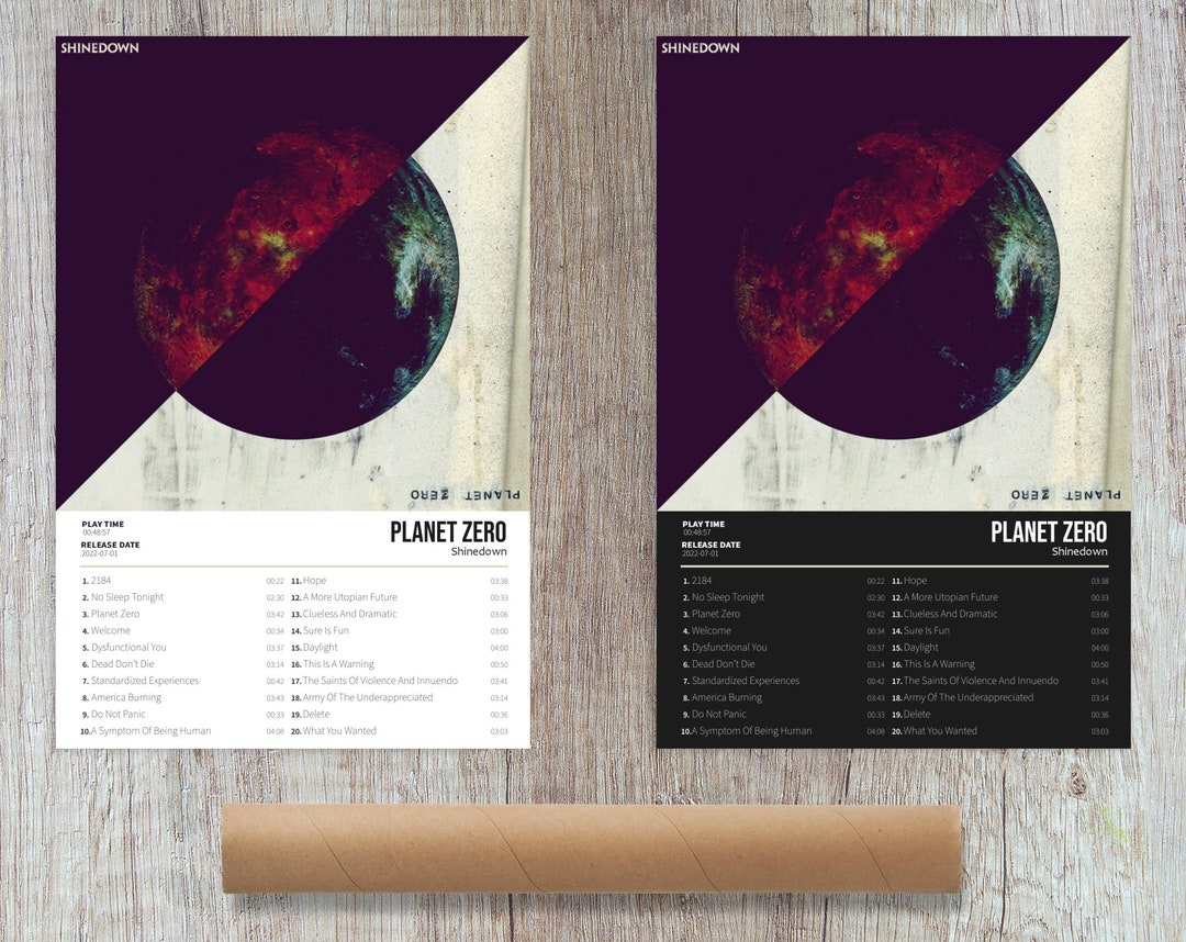 Shinedown Planet Zero Album Cover Poster for Home Wall Art - Etsy